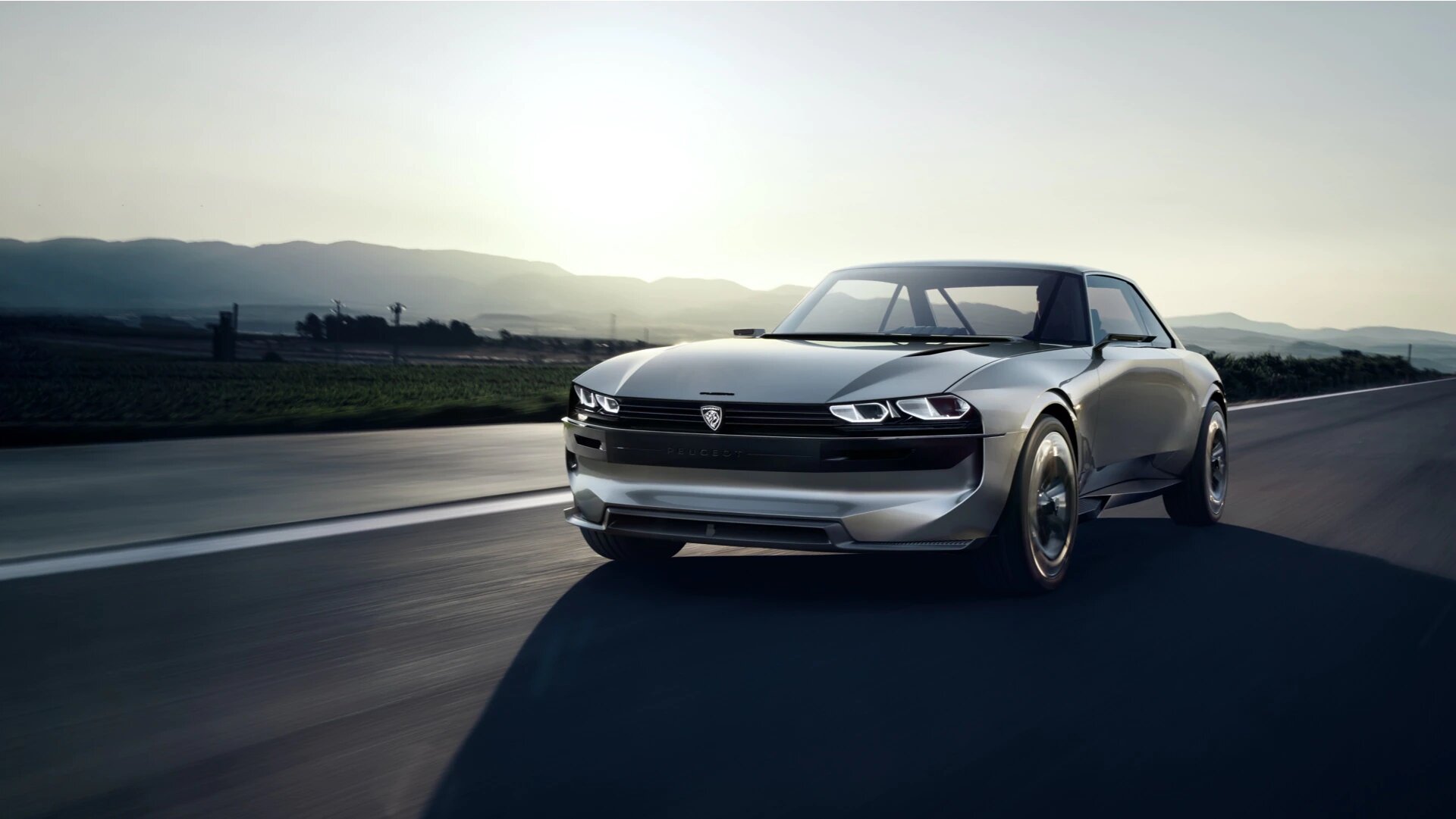 Peugeot E-Legend Concept – Autonomous electric vehicle