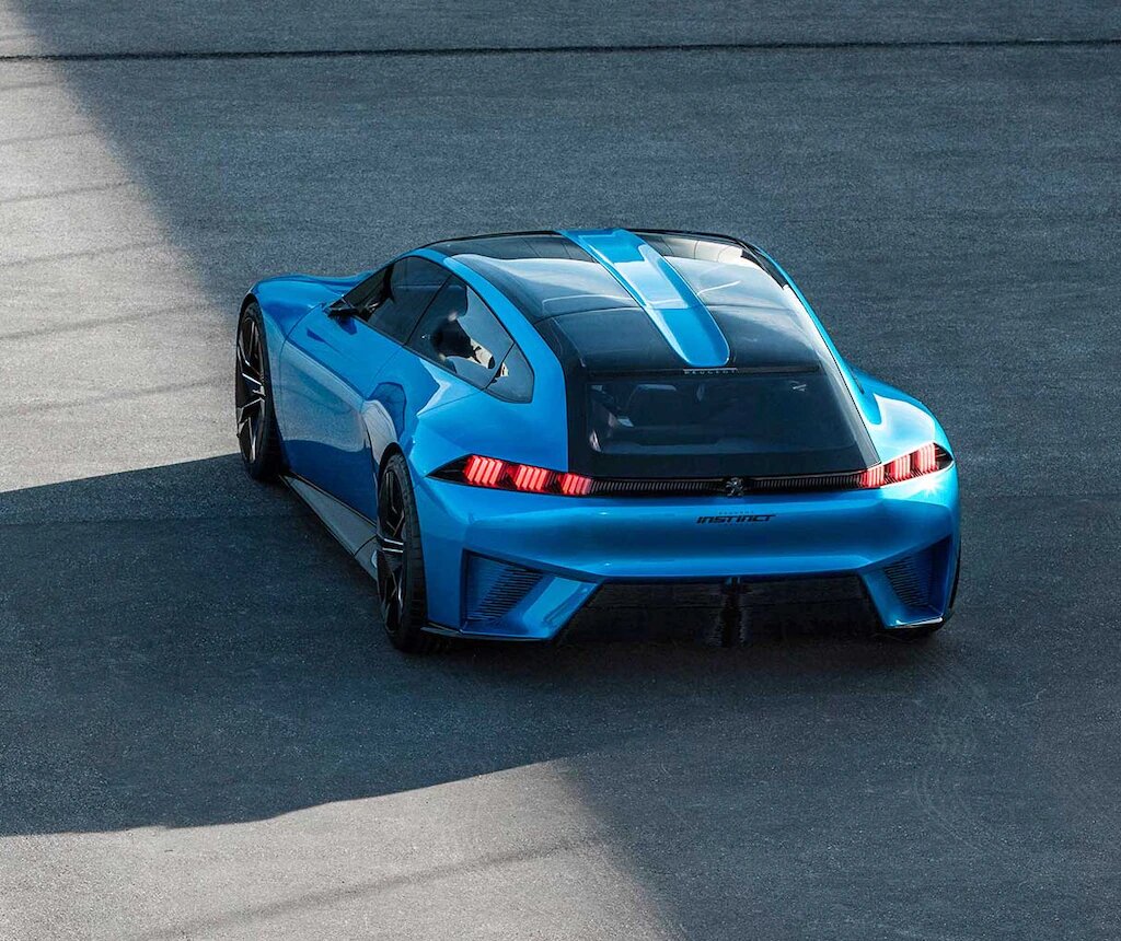 Peugeot Instinct Concept – Autonomous hybrid vehicle